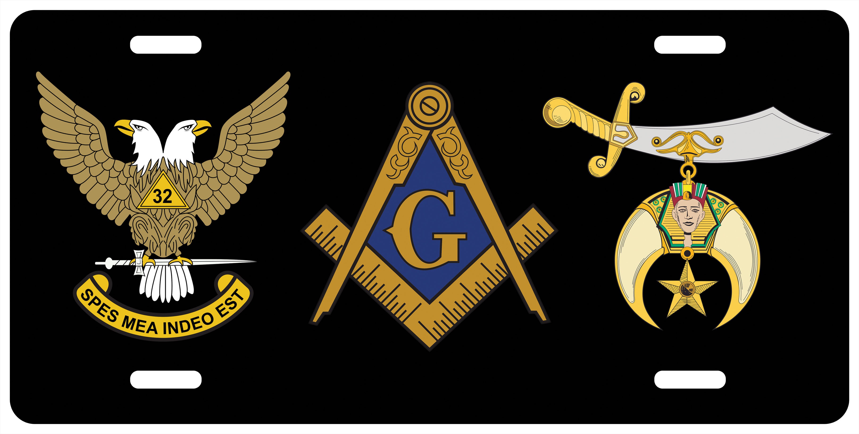 Shriner License Plates – 357 designs